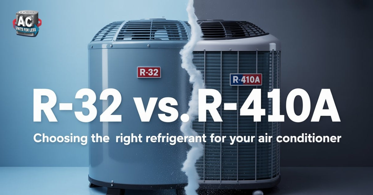 R32 vs R410A: Which AC Refrigerant Is Right for You? – acunitsforless.com