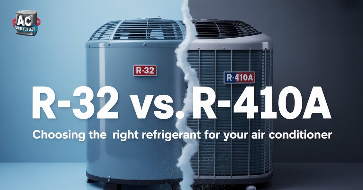 R32 vs R410A: Which AC Refrigerant Is Right for You?