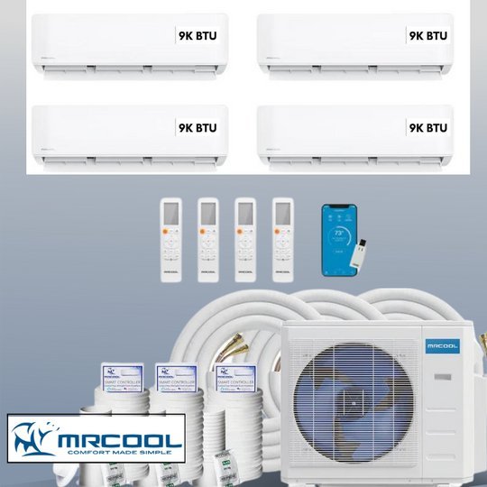 4-Zone Mini Split AC Systems