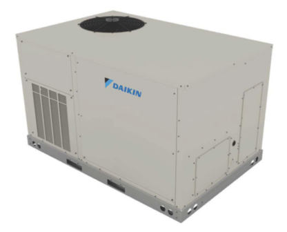 Daikin 7.5 Ton Light Commercial Packaged Gas Electric 208-230 V 3 Ph R ...